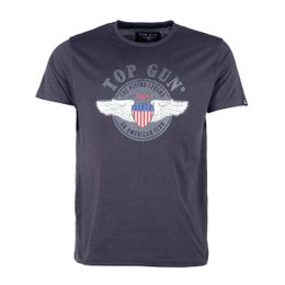 Top Gun Damen T-Shirt "TG20213023", blau, Gr. S, Obermaterial: 100% Baumwolle, Shirts