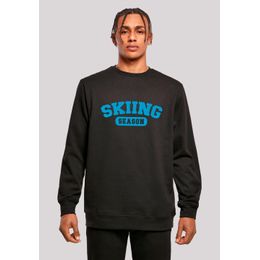 F4NT4STIC Herren Sweatshirt "Skiing Season Winter Sport", schwarz, Gr. XS, Obermaterial: 50% Baumwolle, 50% Polyester, Sweatshirts, Premium Qualit&auml;t