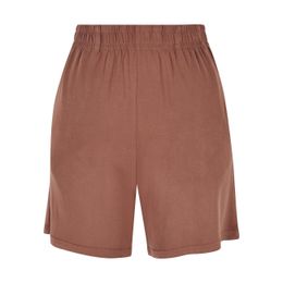 Urban Classics Damen Stoffhose "Urban Classics Damen Ladies Modal Shorts", braun, Gr. XS, unifarben, 77% Modal, 23% Polyester, Hosen