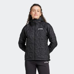 adidas terrex Damen Outdoorjacke "XPERIOR PRIMALOFT LOOSE FILL HOODED", schwarz, Gr. L, Obermaterial: 100% Polyamid, Jacken