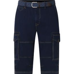 Babista Herren Longbermudas "Jeansbermuda ISANDRO", blau, Gr. 50, Obermaterial: 98% Baumwolle CO. 2% Elasthan EL., Hosen