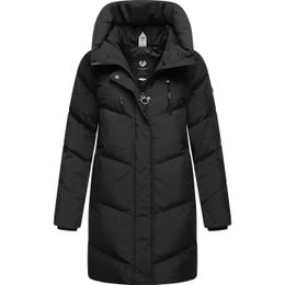 Ragwear Damen Kurzmantel "Avelin", schwarz, Basic, Gr. XS, Obermaterial: 100% Polyester. Innenfutter: 100% Polyester. Wattierung: 100% Polyester,
