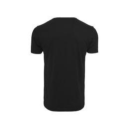 MisterTee Herren T-Shirt "MisterTee Herren Waterpaint Skull Tee", schwarz, Gr. M, unifarben, 100% Baumwolle, Shirts