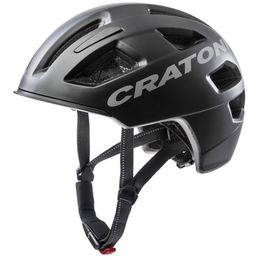 Cratoni Fahrradhelm "City C-Pure", 54/58 Kopfumfang: 54cm - 58cm, schwarz, Helme