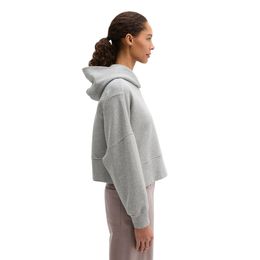 Marc O'Polo MARC O'POLO Damen Sweatshirt "aus Organic Cotton"pure grau melange, Gr. XXL, unifarben, Obermaterial: 100% Baumwolle, Sweatshirts