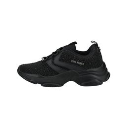 Steve Madden Damen Sneaker "Steve Madden Sneaker Lederimitat/Textil", Gr. 39schwarz, Lederimitat, Textil, Schuhe