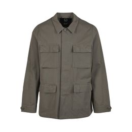 Brandit Herren Allwetterjacke "Brandit Brandit Men BDU Twill Jacket", grau, Gr. XS, unifarben, 100% Baumwolle, Jacken