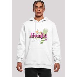F4NT4STIC Herren Sweatshirt "Disney Bambi Kiss", wei&szlig;, Gr. XXL, Obermaterial: 65% Baumwolle, 35% Polyester, Sweatshirts, Herren,Premium