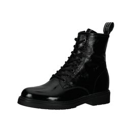 Nero Giardini Damen Schn&uuml;rstiefelette "Nero Giardini Stiefelette Leder", Gr. 40, schwarz, Leder, Schuhe