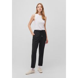 Mavi Damen Stoffhose "DRAWSTRING PANTS", schwarz, Gr. S, 64% Polyester, 34% Viscose, 2% Elasthan, Hosen, Stoffhose