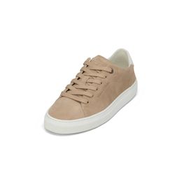 Marc O'Polo MARC O'POLO Damen Sneaker "aus glattem Nappaleder", Gr. 39dusty sand, Obermaterial: 89% Leder, 11% Polyurethan, unifarben, Schuhe