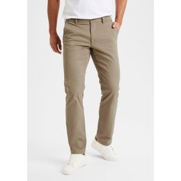 H.I.S. H.I.S Herren Chinohose "regular-fit", beige, Gr. 33, unifarben, Web, Obermaterial: 98% Baumwolle, 2% Elasthan, Hosen, lange Hose, aus elastischer