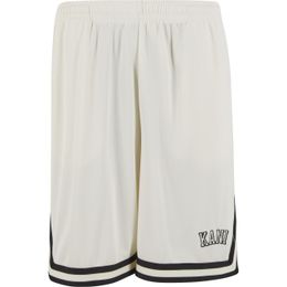 Karl Kani Herren Shorts "Karl Kani College Basketball Short"beige, Gr. XXL, 100% Polyester, Hosen