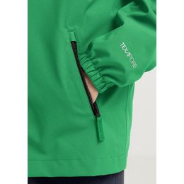 Jack Wolfskin Kinder 3-in-1-Funktionsjacke "HYBRID 3IN1 JACKET K", gr&uuml;n, Gr. 140, Obermaterial: 100% Polyester. Futter: 100% Polyester. Innenjacke: