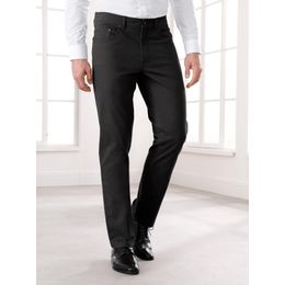 CLASSIC Herren Thermohose, schwarz, Gr. 60, unifarben, 98% Baumwolle, 2% Elasthan, Futter:100% Baumwolle, Hosen