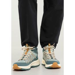 Jack Wolfskin Herren Wanderstiefel "WILD HIKE TEXAPORE MID M", Gr. 6,5, gr&uuml;n, Obermaterial: 100% Polyester. Futter: 100% Polyester, Schuhe