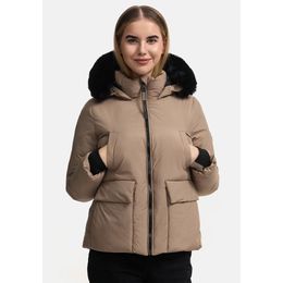 Marikoo Damen Winterjacke "Morinaa", grau, Gr. XS, Obermaterial: 100% Polyester; Innenseite: 100% Polyester; Futter: 100% Polyester; Wattierung: 100%