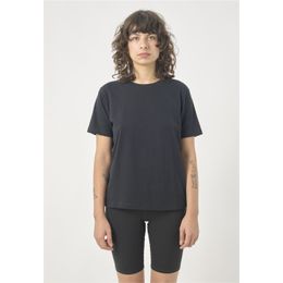 Cleptomanicx Damen T-Shirt "Basic Tee Ligull", schwarz, Gr. S, unifarben, 100% Baumwolle, Shirts, Locker geschnitten