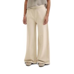 Marc O'Polo MARC O'POLO Damen Chinohose "aus weicher Baumwolle"linen beige, Gr. M, unifarben, Sweatware, Obermaterial: 100% Baumwolle, Hosen