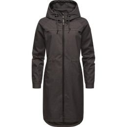Ragwear Damen Outdoorjacke "Belinka", grau, Basic, Gr. M, Obermaterial: 100% Polyester. Innenfutter: 100% Polyester, Jacken, Wasserdichte lange und