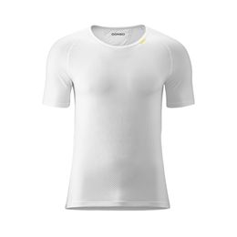 Gonso Herren Funktionsshirt "Base Shirt M", wei&szlig;, Gr. L, 89% Polypropylen, 11% Elastolefin, Shirts, Herren Fahrrad-Unterhemd, elastisch und