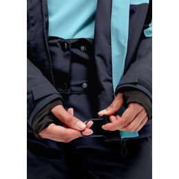 Maier Sports Damen Skijacke "Campigna W", blau, Gr. 46, 100% Polyester, Jacken, Damen Winterjacke wasserdicht u. atmungsaktiv