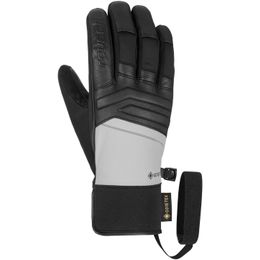 Reusch Damen Skihandschuhe "Fingerhandschuhe Jupiter GORE-TEX warm, wasserdicht, atmungsaktiv", grau, Gr. 10, mehrfarbig, 45% Polyester, 25%