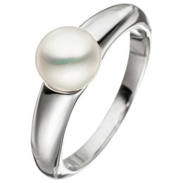 Jobo Damen Perlenring, 54, Perlen Silber 925 (Sterlingsilber), silber, Perlen, Silber 925 (Sterlingsilber), Fingerringe, 925 Silber mit einer