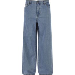 Urban Classics Herren Bequeme Jeans "Urban Classics Herren 90's Loose Jeans"light blau washed, Gr. 38, unifarben, 100% Baumwolle, Jeans
