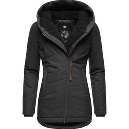 Ragwear Damen Winterjacke "Gordon", schwarz, Gr. S, Au&szlig;enmaterial: 100% Polyester; Innenfutter: 100% Polyester; Wattierung: 100% Polyester, Jacken,