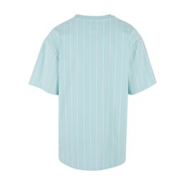 Karl Kani Herren T-Shirt "Karl Kani Karl Kani Small Signature Essential Pinstripe Tee"lightblau, Gr. XS, gestreift, 100% Baumwolle, Shirts