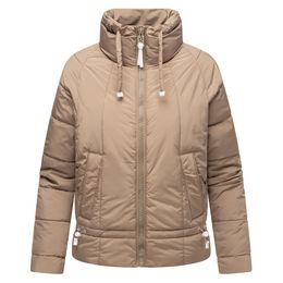 Navahoo Damen Steppjacke "Luftzauber 14", grau, Gr. M, Obermaterial: 100% Polyester; Innenfutter: 100% Polyester; &Auml;rmelfutter: 100% Polyester;