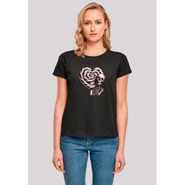 F4NT4STIC Damen T-Shirt "S&uuml;&szlig;e S&uuml;&szlig;igkeiten Herzform Liebe", schwarz, Gr. S, Obermaterial: 100% Baumwolle, Shirts, Premium Qualit&auml;t