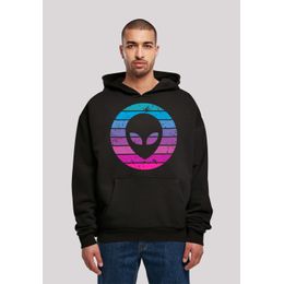 F4NT4STIC Herren Kapuzenpullover "Alien Kopf", schwarz, Gr. S, Obermaterial: 100% Baumwolle, Pullover, Premium Qualit&auml;t