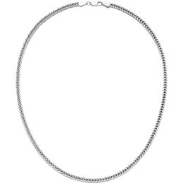 Firetti Damen Silberkette "Schmuck Geschenk Silber 925 Halsschmuck Halskette Fuchsschwanzkette", 45, Silber 925 (Sterlingsilber), B: 3mm, silber,