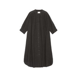 Damen Jerseykleid "moshi moshi mind Dress laurella", schwarz, Gr. XL, MOSHI MOSHI MIND, Obermaterial: 55% Leinen, 45% Viskose, Kleider