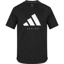 T-Shirt "adidas Community Men ́s T-Shirt BOXING", S, schwarz-wei&szlig;, adidas Performance, Shirts