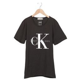 Calvin Klein Jeans T-Shirt Damen Gr&ouml;&szlig;e L Second Hand schwarz