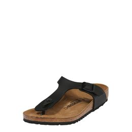 Birkenstock Zehentrenner 'Gizeh' Jungen Gr&ouml;&szlig;e 34 schwarz