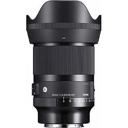 Sigma A 35 mm F1.4 DG DN 67 mm Filtergewinde (Sony E-mount anschluss) schwarz