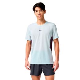 Brooks High Point Short Sleeve 2.0 Bekleidung Herren blau