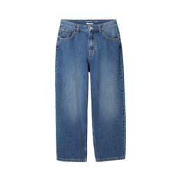 Tom Tailor Jungen Baggy Jeans, blau, Uni, Gr. 152