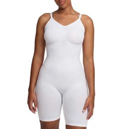 Cfab (formerly Creamy Fabrics) Shaping Bodysuit 'Bodysuit Sculpting Shapewear mit Shorts' female White size 2XL