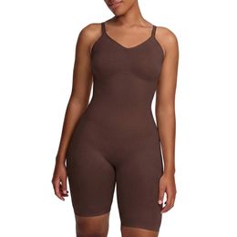 Cfab (formerly Creamy Fabrics) Shaping Bodysuit 'Bodysuit Sculpting Shapewear mit Shorts' female Brown size 2XL