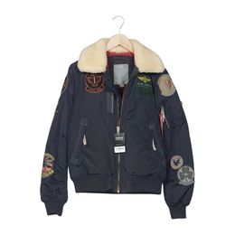 Alpha Industries Jacke Damen Gr&ouml;&szlig;e XL Second Hand marine