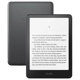 Amazon KINDLE Paperwhite Signature Edition (neuste Generation), mit Werbung, 16 GB eReader Metallic Schwarz