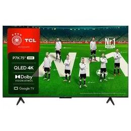TCL 75P7K QLED Google TV (Flat, 75 Zoll / 191 cm, UHD 4K, SMART TV)
