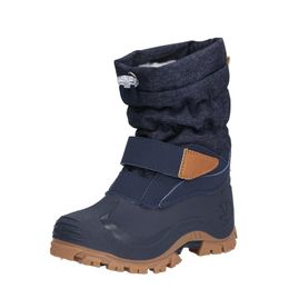 Lurchi Winterstiefel 'Finn' Jungen Gr&ouml;&szlig;e 27 hellbeige / navy / blaumeliert