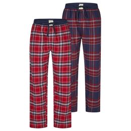 Phil & Co. Berlin Pajama Pants male Blue, Red size XL