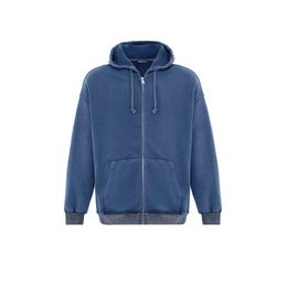 Vamos Clo Zip-Up Hoodie male Blue size M